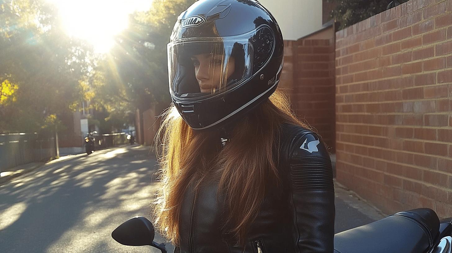How to Wear a Motorcycle Helmet with Long Hair - ProtectiveGearz